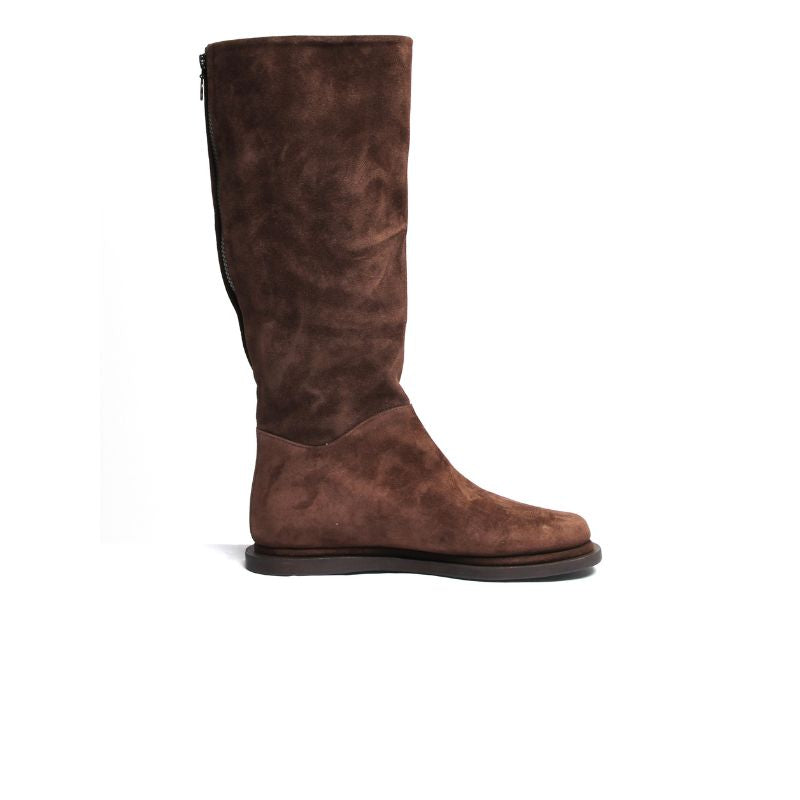 GIULIA brown suede – FAUSTO SANTINI